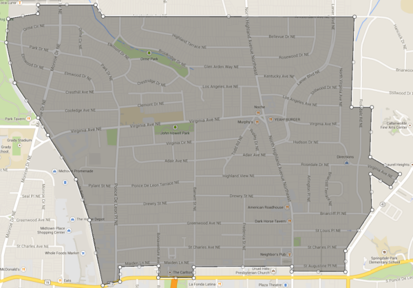 Patrol Coverage Map – VaHi Security Patrol